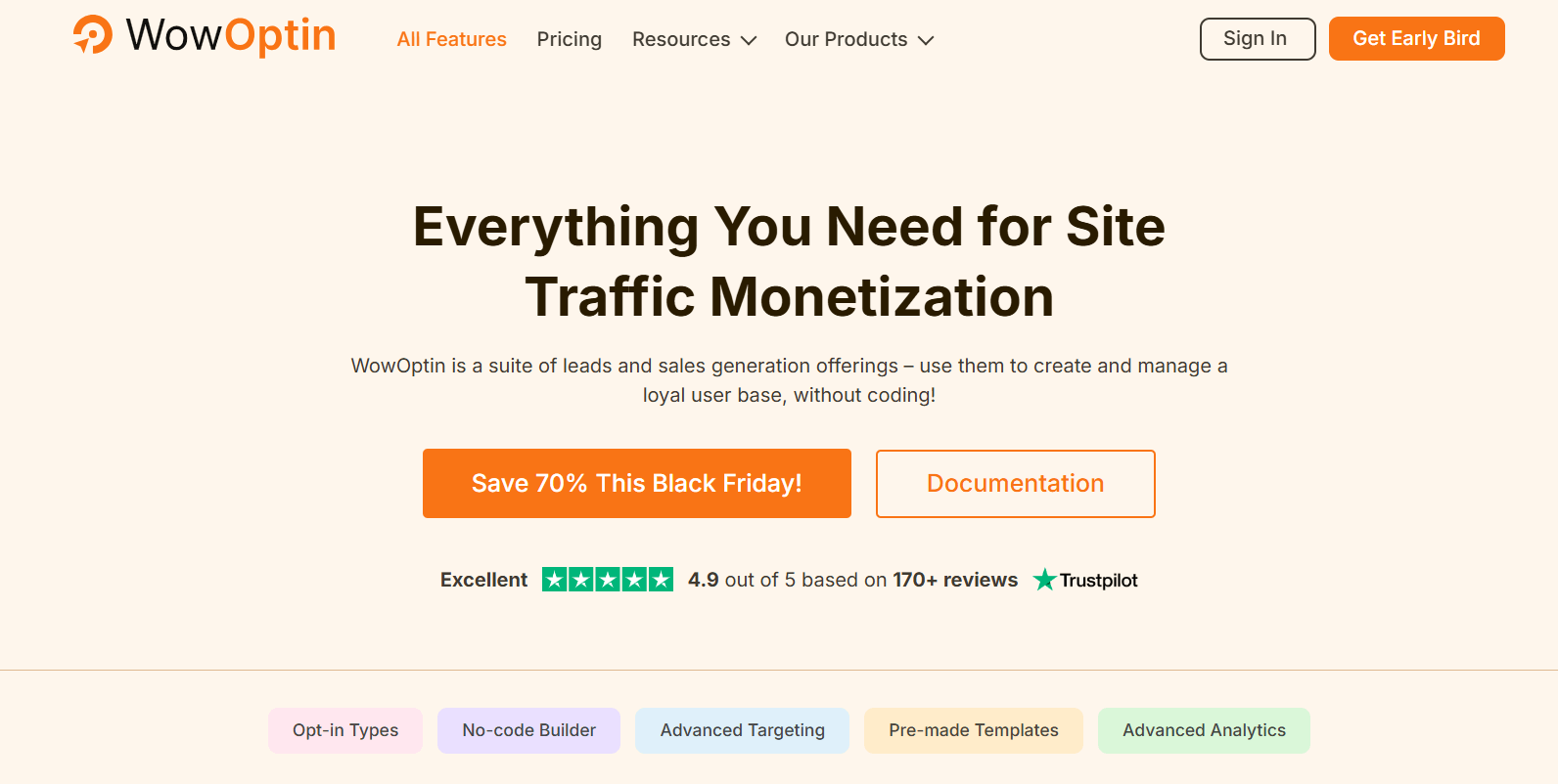 All Features - WowOptin